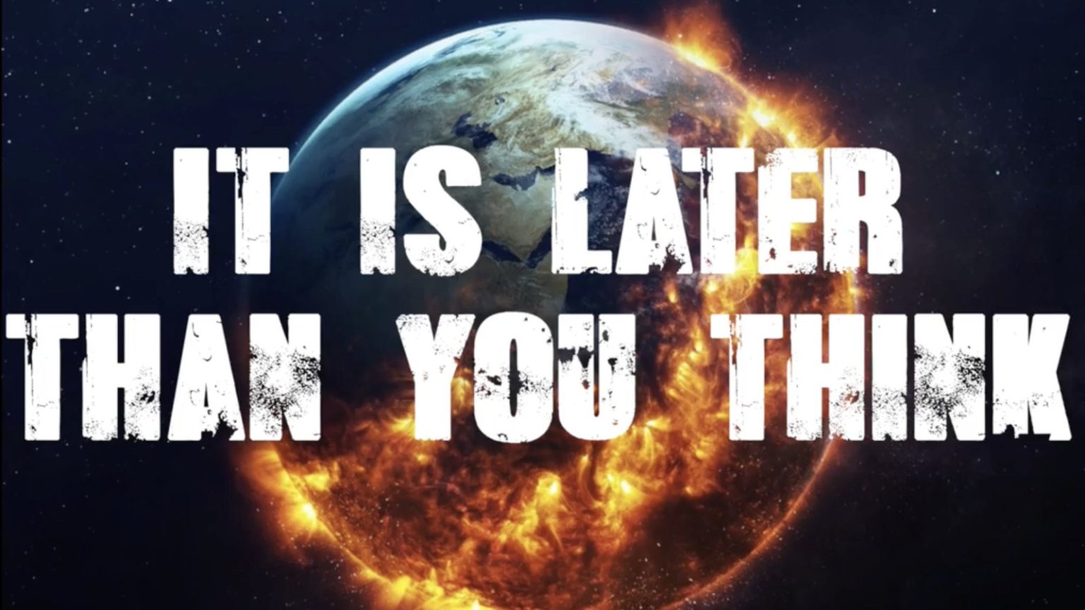 It’s Later than You Think – Cornerstone Church Trafalgar